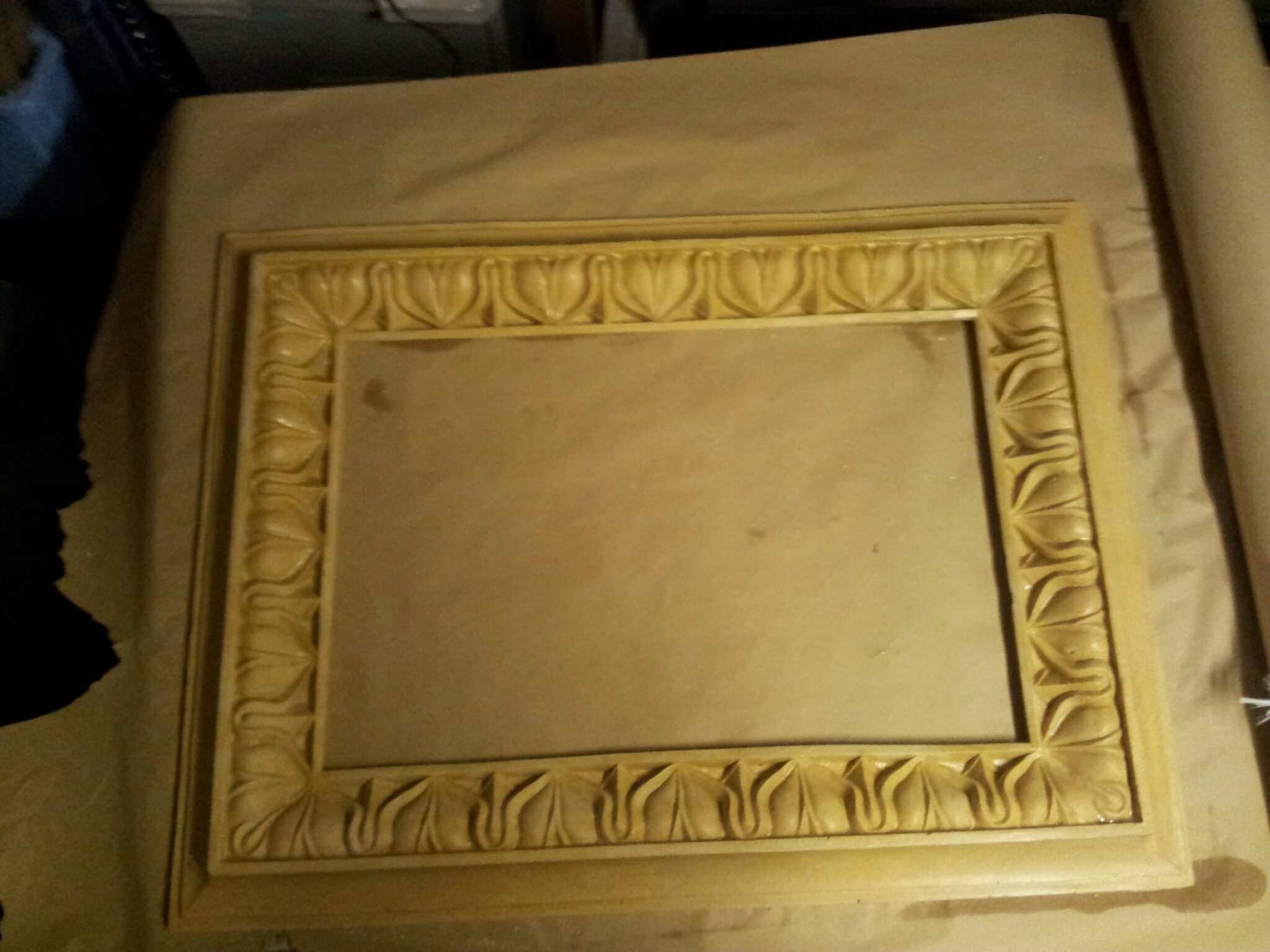 #jesmonite stone frame | Specialist Plastering